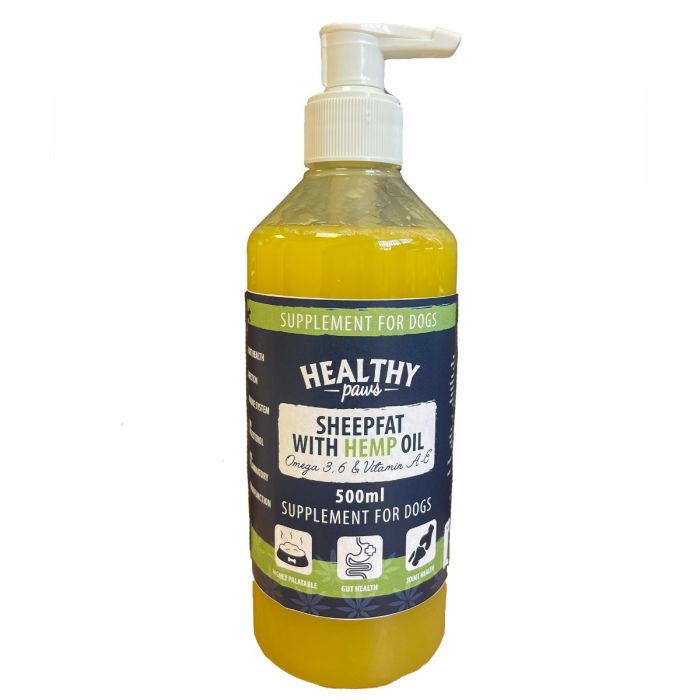 Healthy Paws Sheepfat with Hemp Oil – naturalworldpets