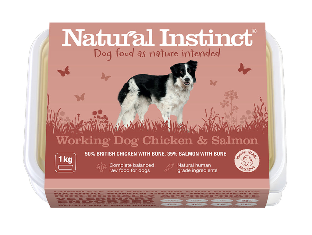 Natural Instinct Working Dog Chicken & Salmon – naturalworldpets